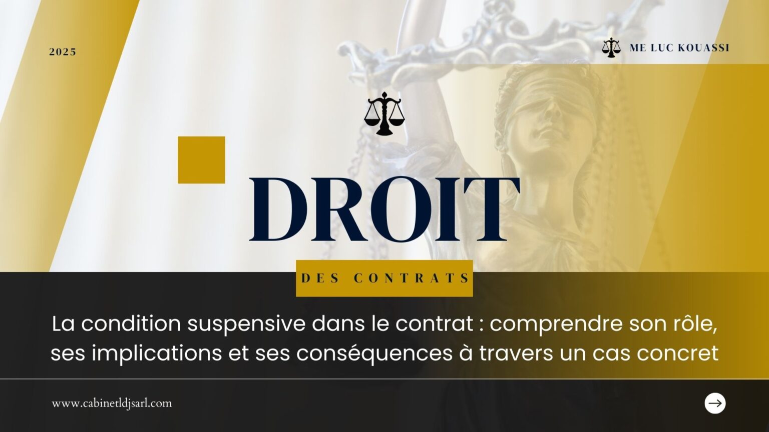 La condition suspensive dans le contrat : comprendre son rôle, ses ...